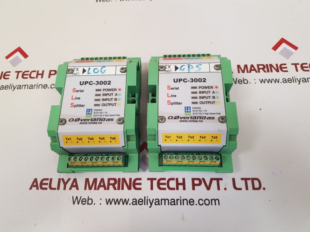 Overland upc-3002 serial line splitter used – Aeliya Marine Tech