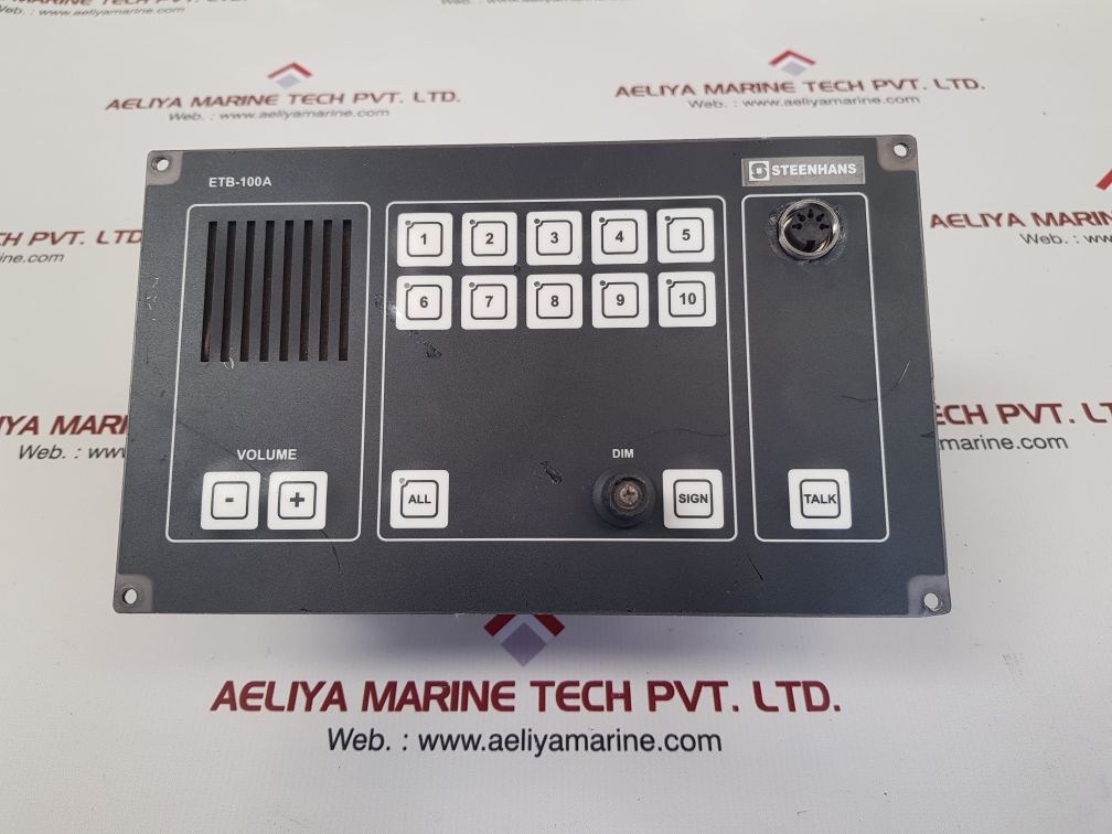 Zenitel etb-100a central panel mounted ver. 07.1 – Aeliya Marine Tech®