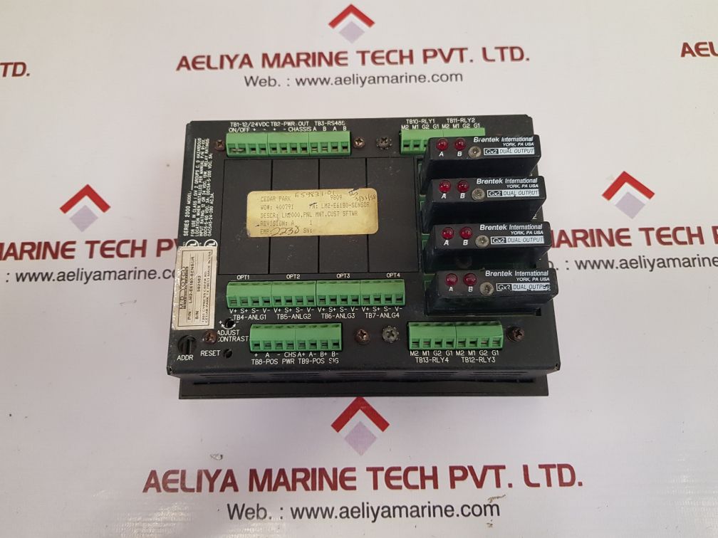 MD totco series 2000 display lm2-e6180-sensor – Aeliya Marine Tech