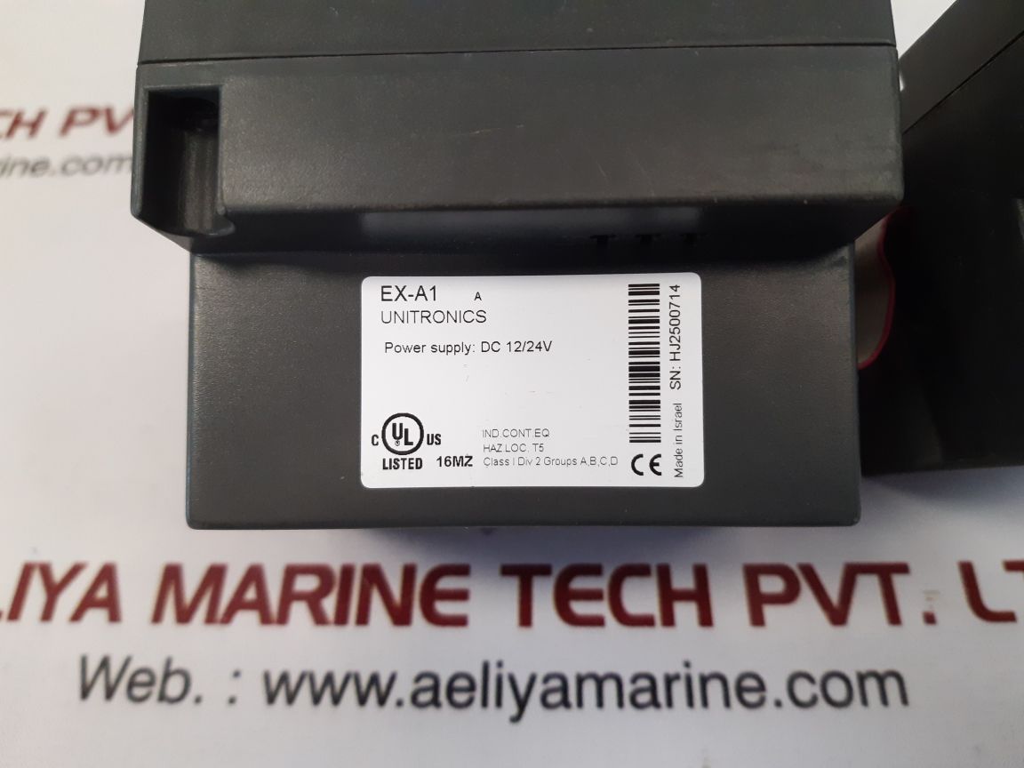 Unitronics io-ai4-ao2 expansion module with ex-a1 expansion adapter ...