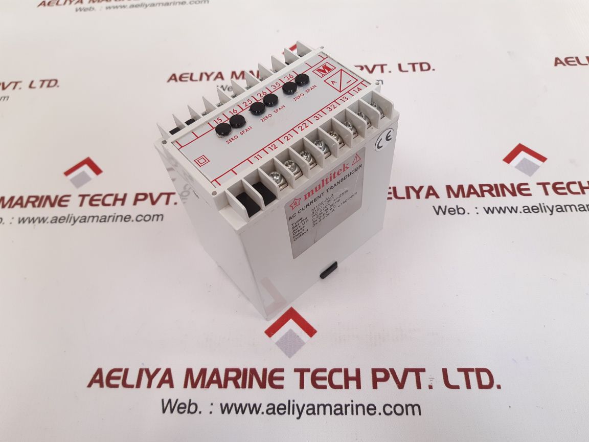 Multitek m100-al3 ac current transducer – Aeliya Marine Tech