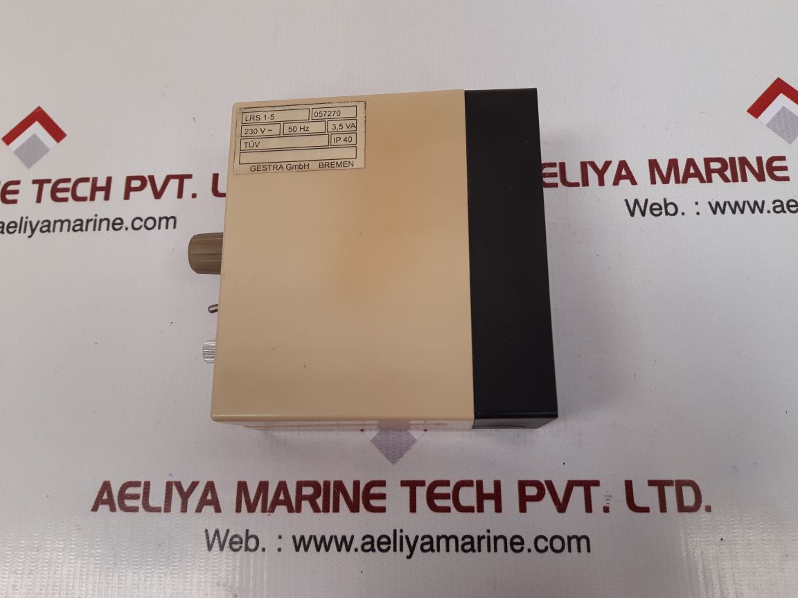 Gestra lrs1-5 conductivity limit switch used – Aeliya Marine Tech