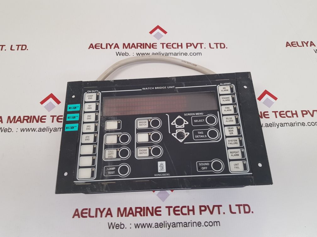 Kongsberg 8100259 wbu display watch bridge unit – Aeliya Marine Tech