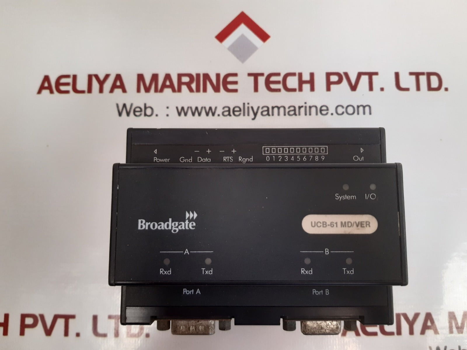 Brodersen ucb-61 md/ver module – Aeliya Marine Tech