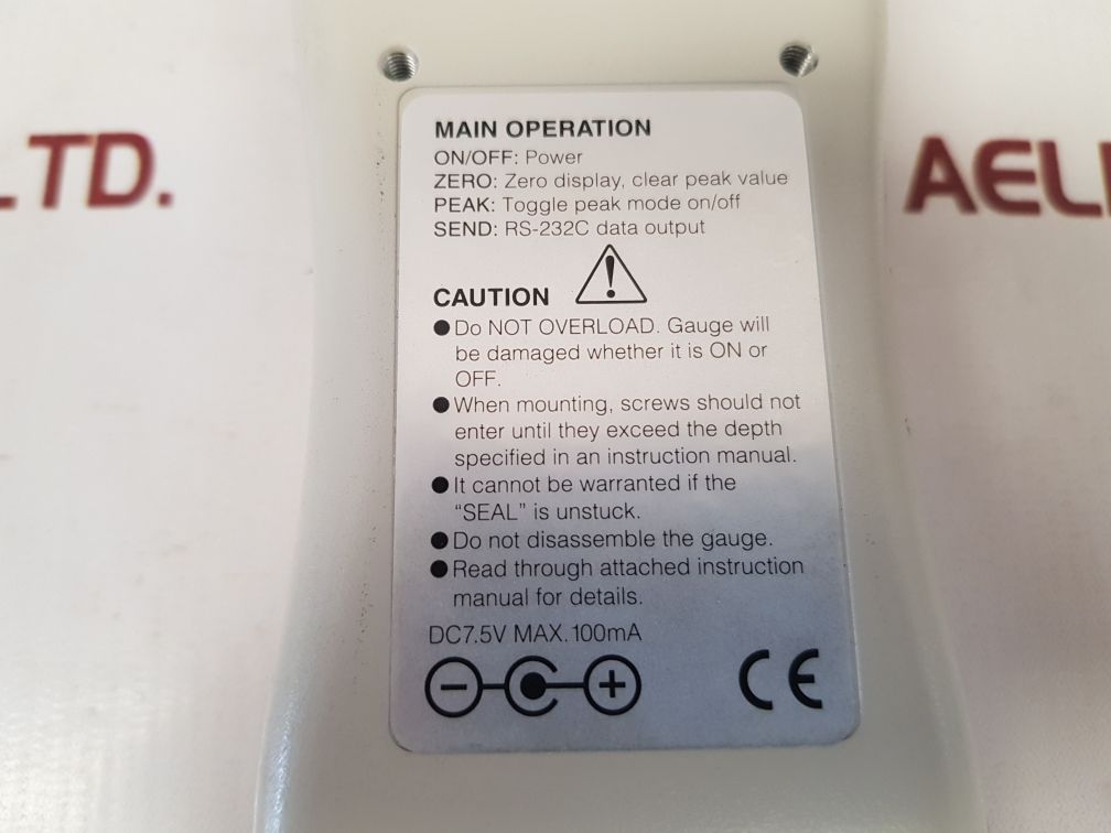 Imada ds2-50n digital force gauge – Aeliya Marine Tech