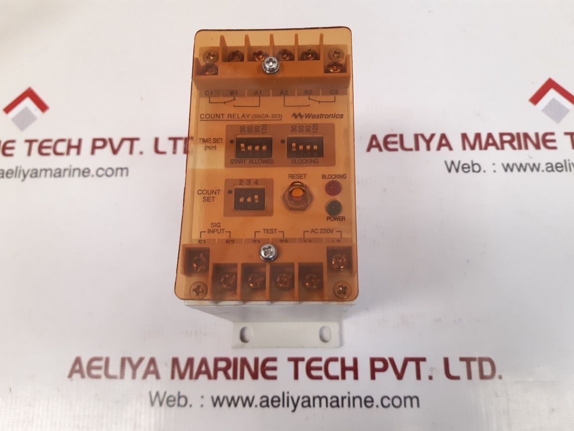 Westronics sbcr-203 count relay – Aeliya Marine Tech