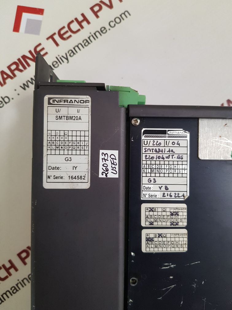 Infranor smt-bd1 smtbm20a servo drive amplifier – Aeliya Marine Tech