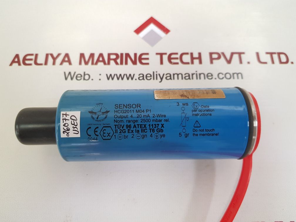 Hoppe Hcg2011 M04 P1 2-wire Pressure Sensor – Aeliya Marine Tech