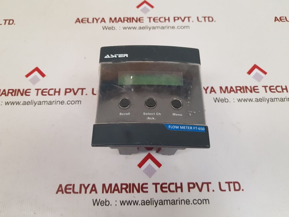 Aster ft-650 flow meter – Aeliya Marine Tech