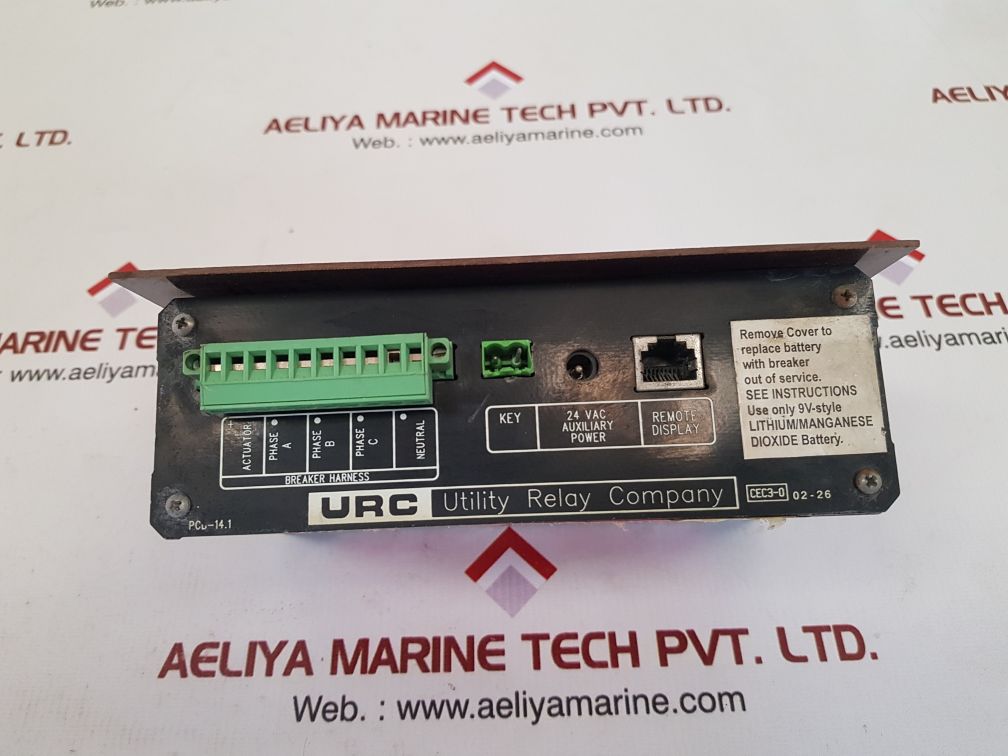 Utility relay company ac-pro ac trip unit – Aeliya Marine Tech