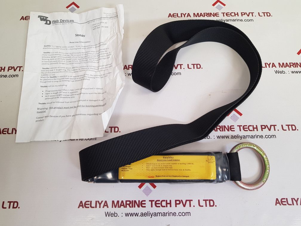 Snubby hoist line load limiter ls 41505-42 – Aeliya Marine Tech
