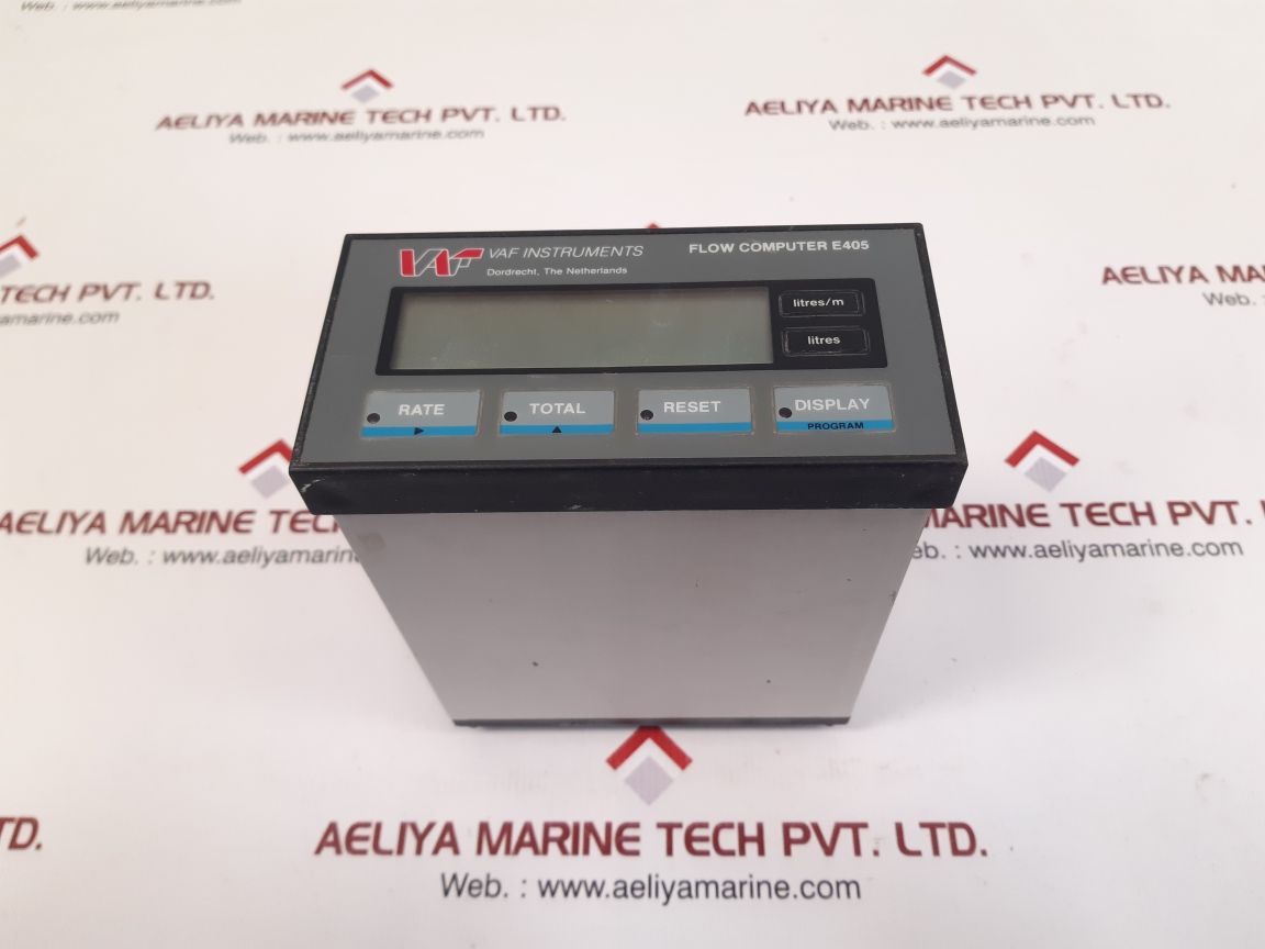 Vaf instruments e405d-11e flow computer – Aeliya Marine Tech