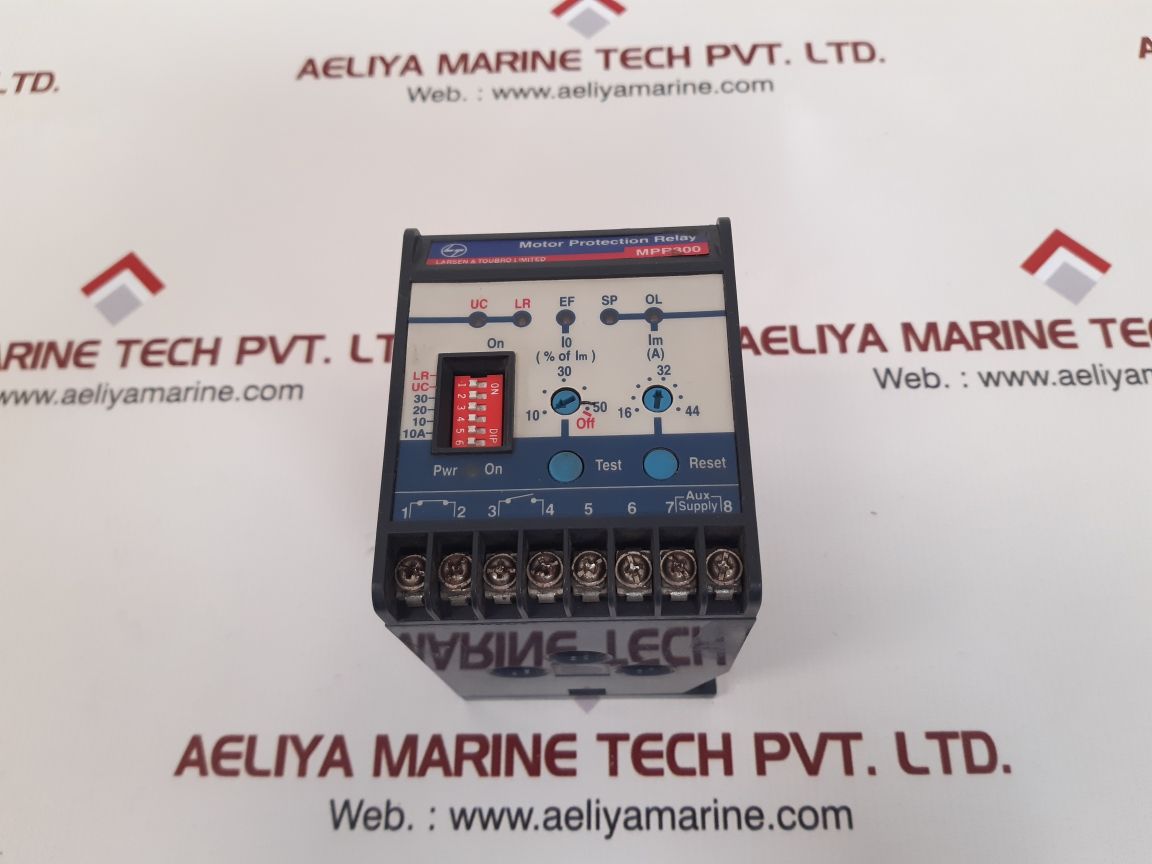 L&t mpr300 motor protection relay – Aeliya Marine Tech