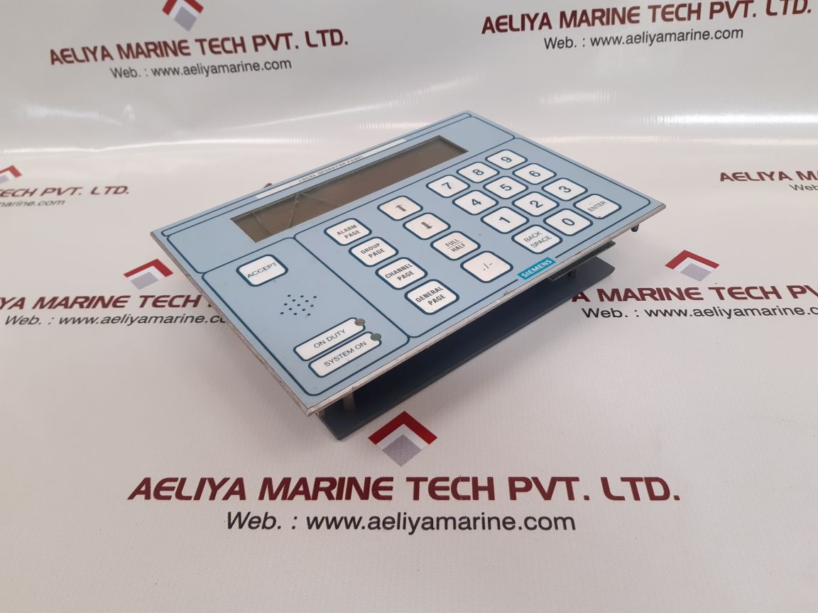 Siemens n98.79304 local operator panel – Aeliya Marine Tech
