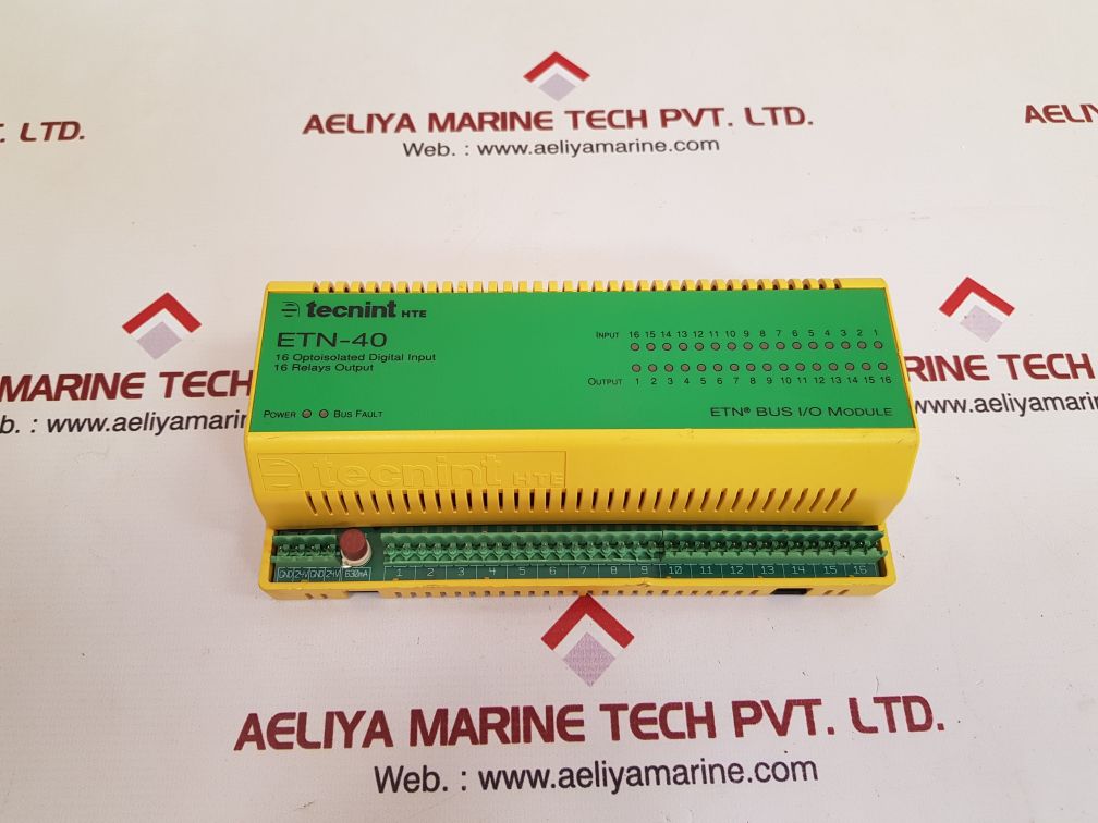 Tecnint etn-40 digital input/output relay – Aeliya Marine Tech