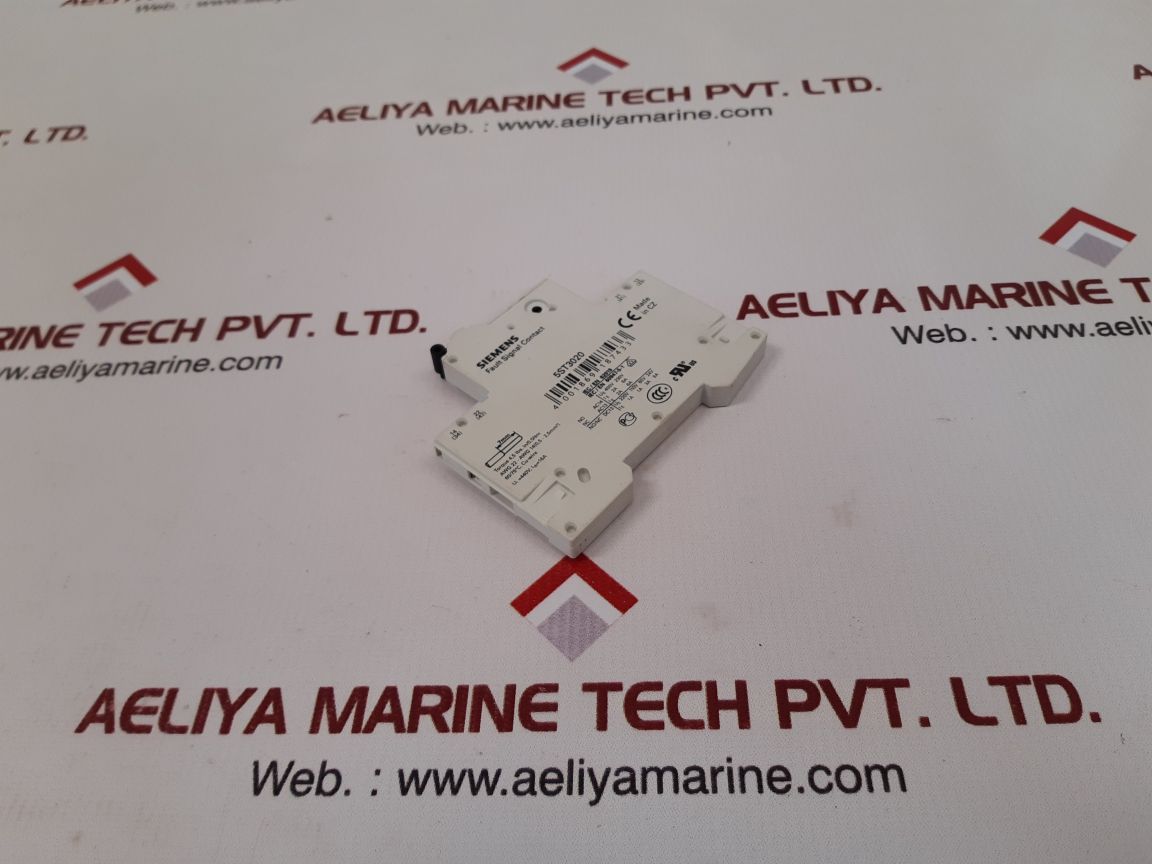 Siemens 5st3020 fault signal contact – Aeliya Marine Tech