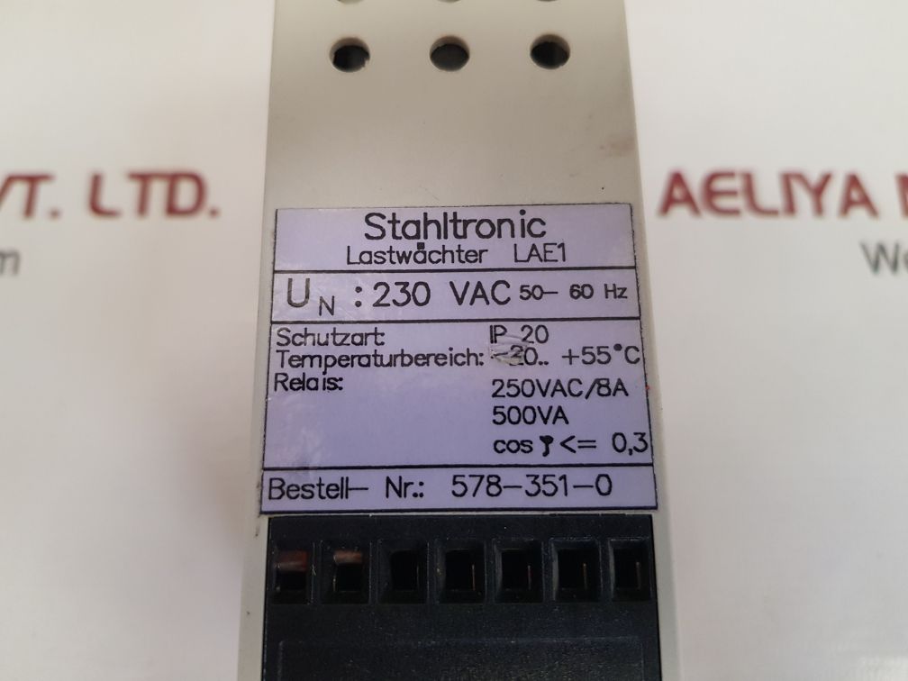 Stahl lae 1 control relay – Aeliya Marine Tech