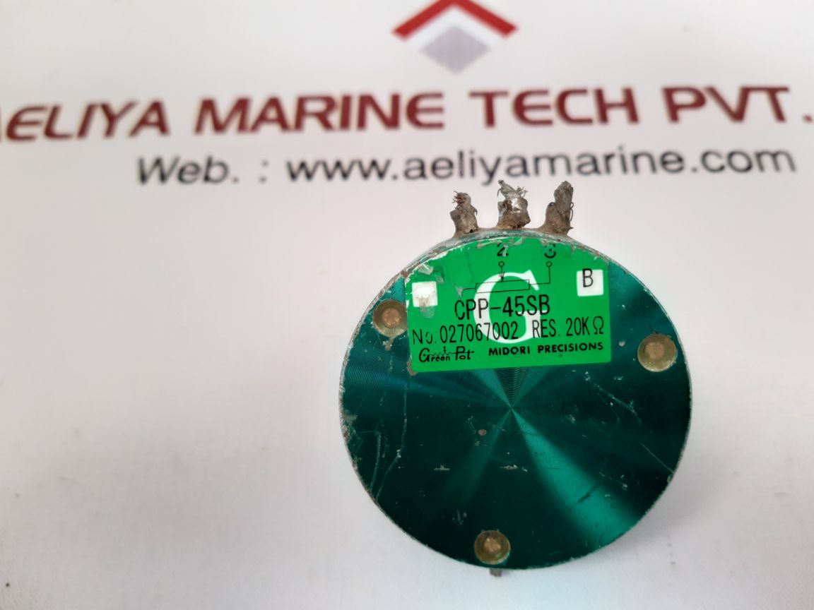 Midori precisions cpp-45sb potentiometer – Aeliya Marine Tech