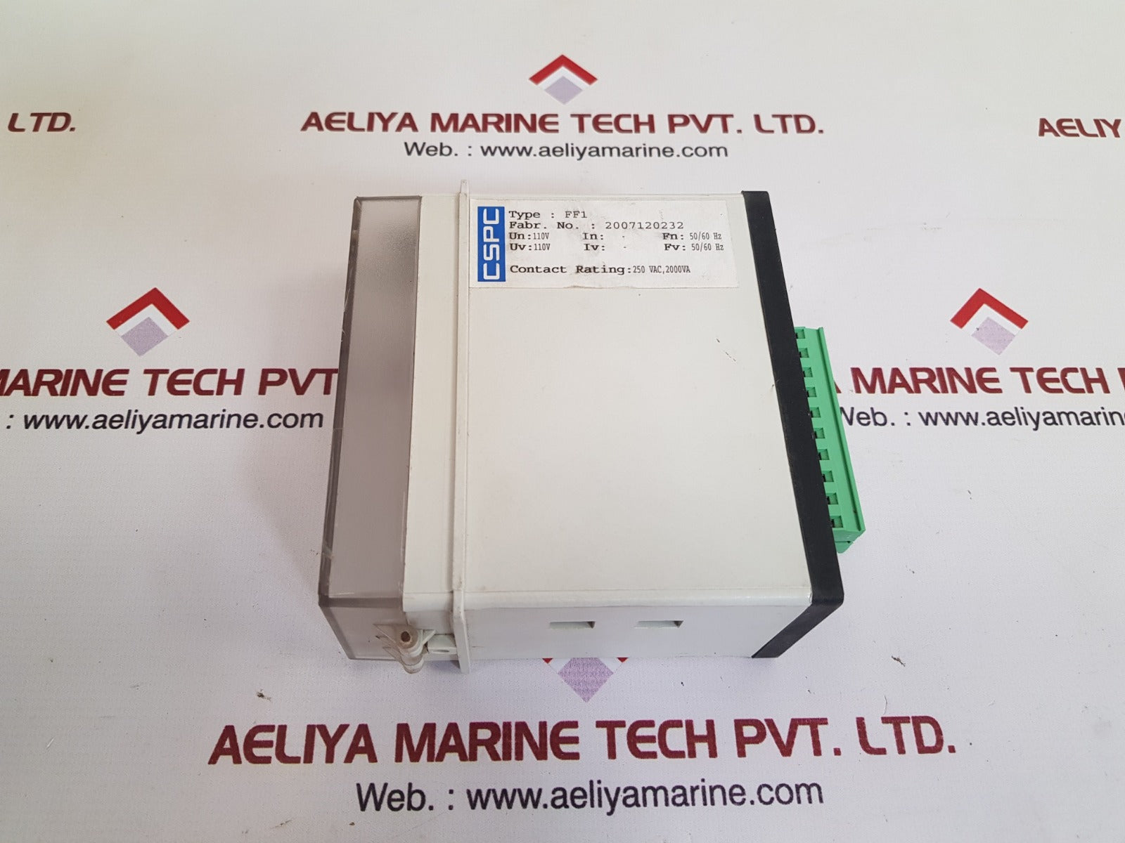 C&s/high-tech range ff1 pt fuse failure relay – Aeliya Marine Tech