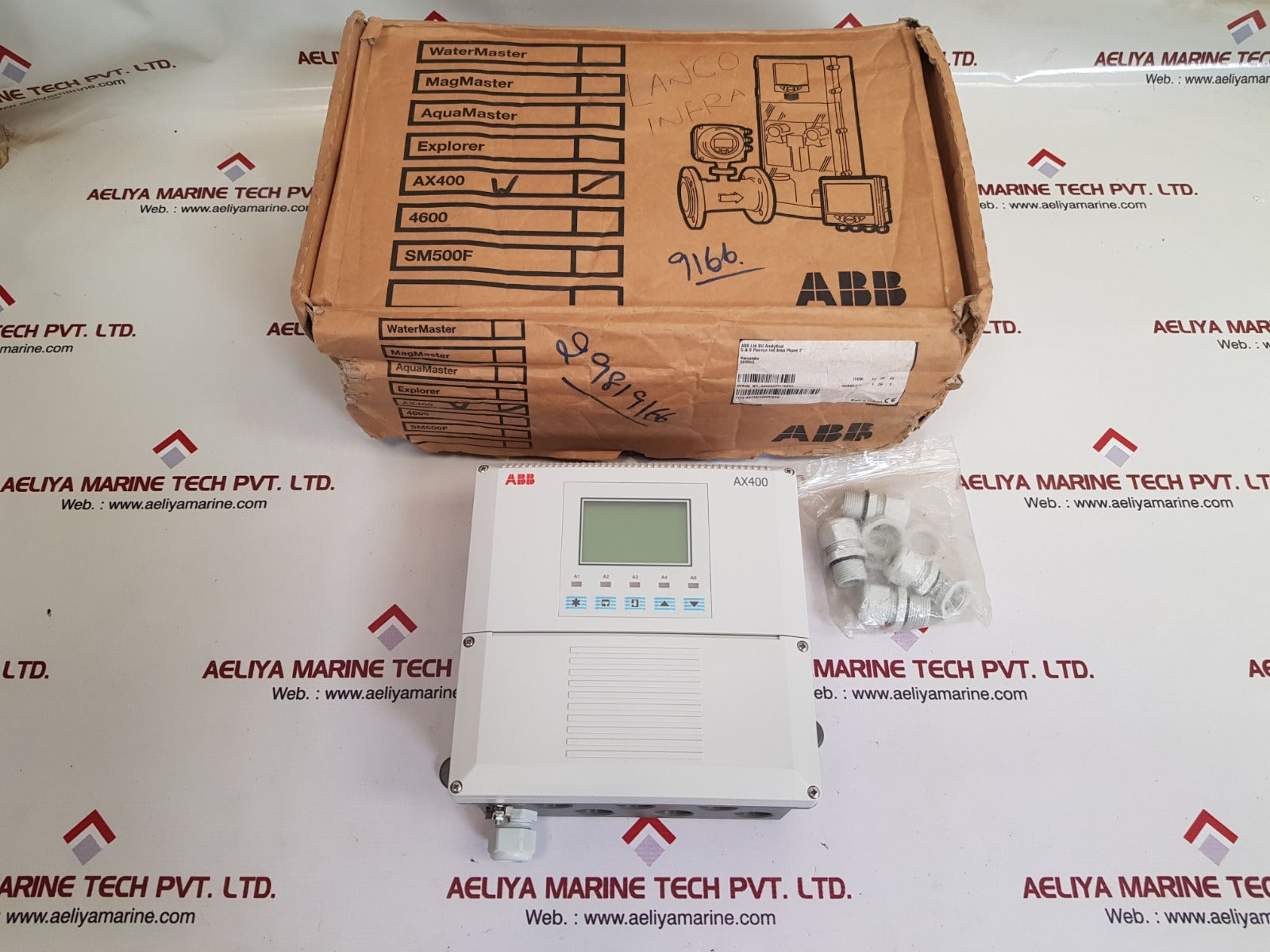 Abb ax400 transmitter conductivity analyzer ax410/10001/std – Aeliya ...