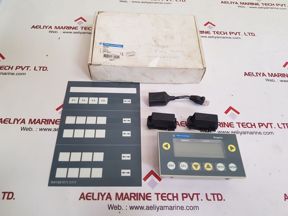 Telemecanique xbt n400 display unit with w41681011 0111 and xbtzn999 ...