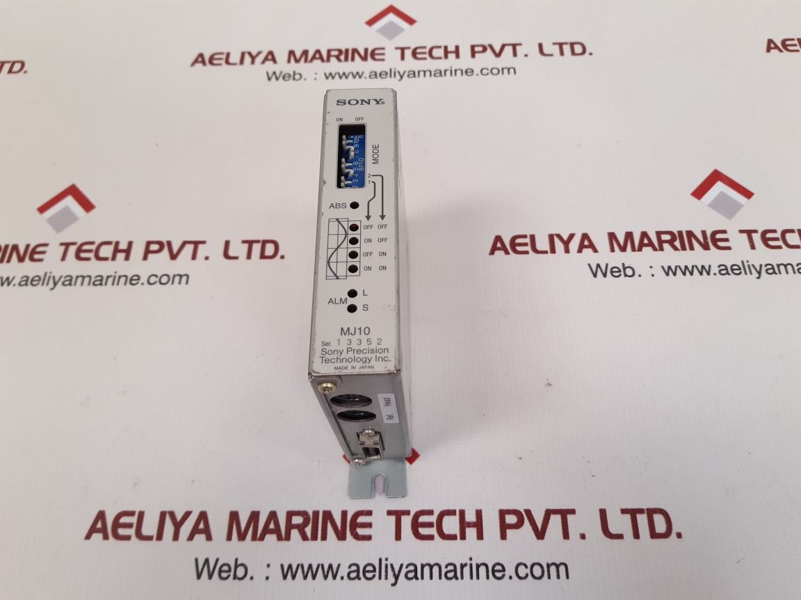 Sony mj10 high response speed interpolator unit position control ...