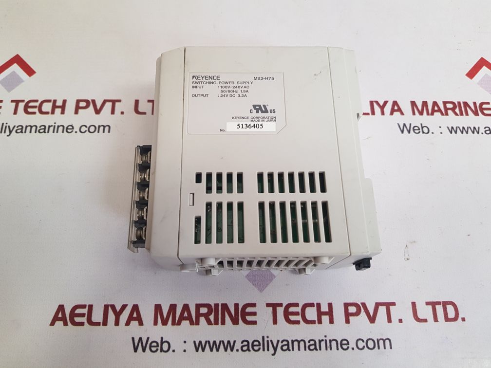 Keyence ms2-h75 switching power supply – Aeliya Marine Tech