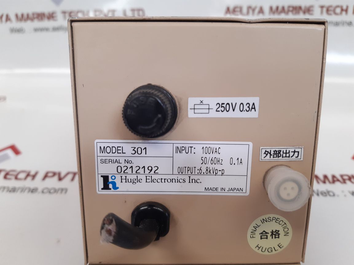 Hugle electronics 301 ionizer – Aeliya Marine Tech