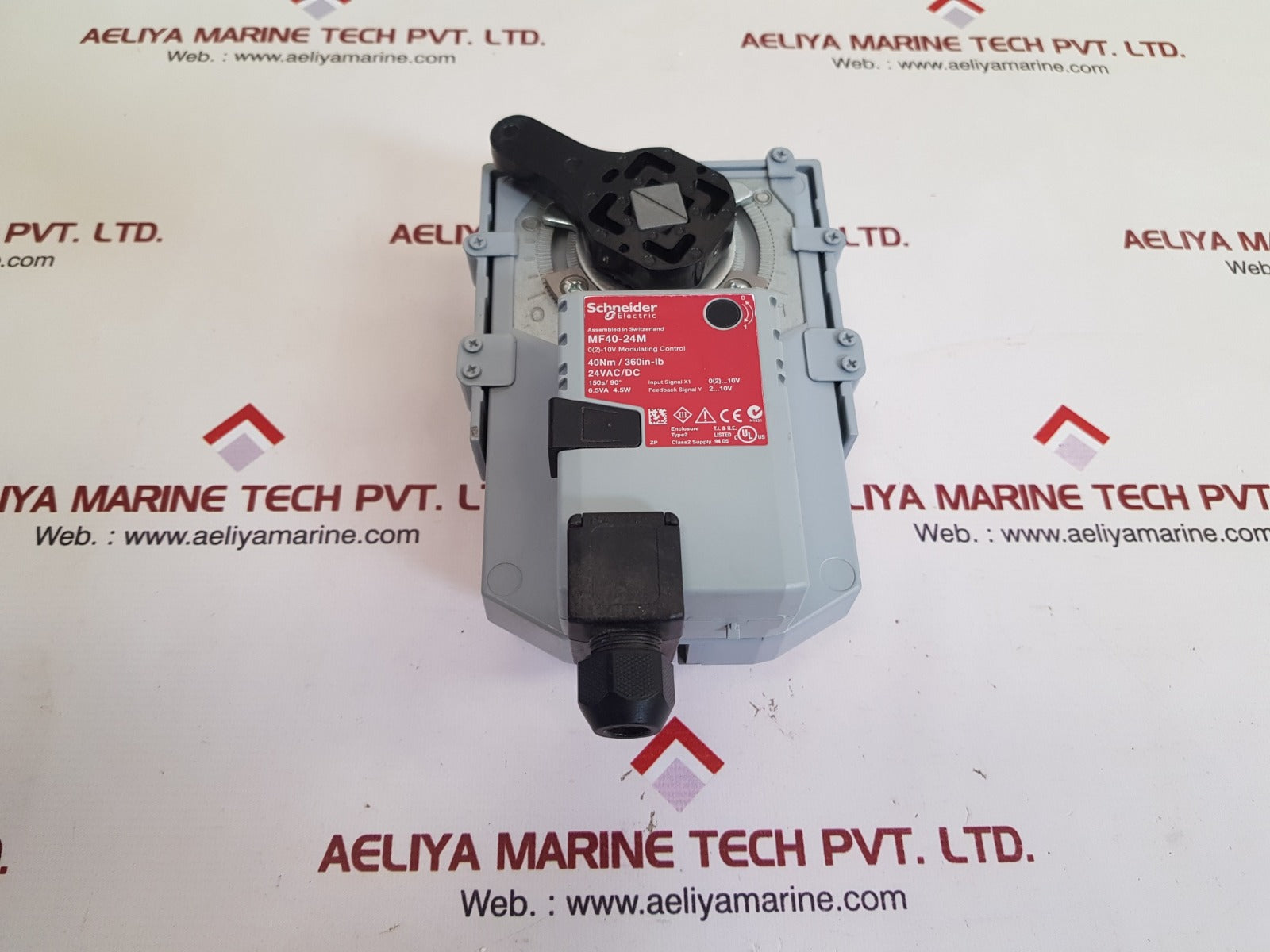 Schneider mf40-24m butterfl y valve actuator – Aeliya Marine Tech