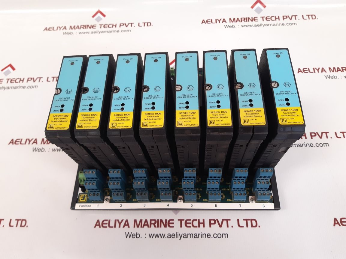 Elcon instruments series 1000 transmitter isolated barrier 1023-a-0 ...