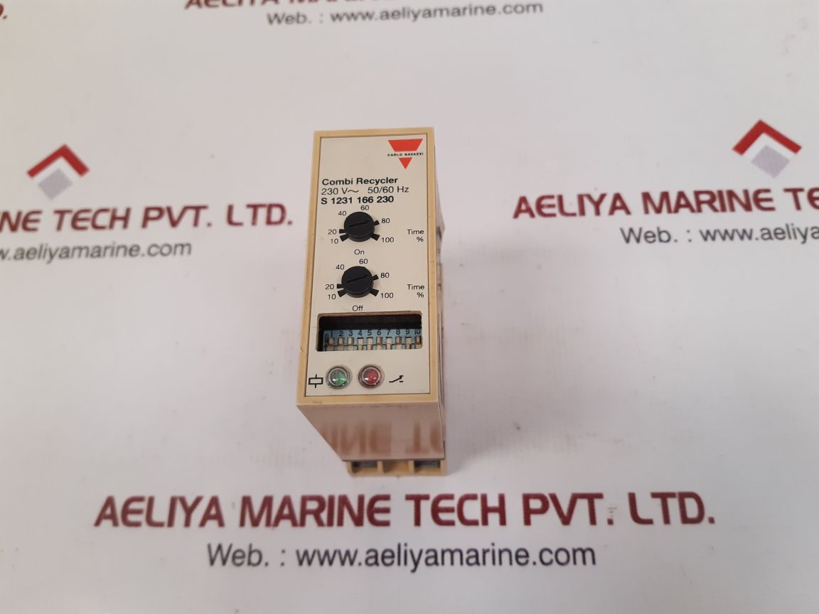 Carlo gavazzi s 1231 166 230 combi recycler with base – Aeliya Marine Tech