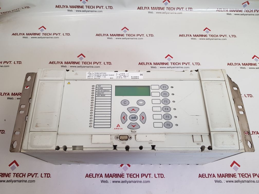 Areva p6328491040pf03e00 transformer differential protection relay ...