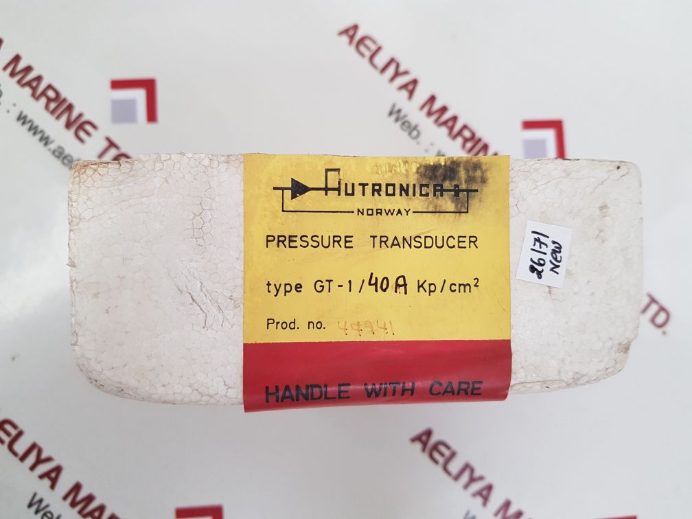 Autronica gt-1/40a kp/cm2 pressure transducer – Aeliya Marine Tech