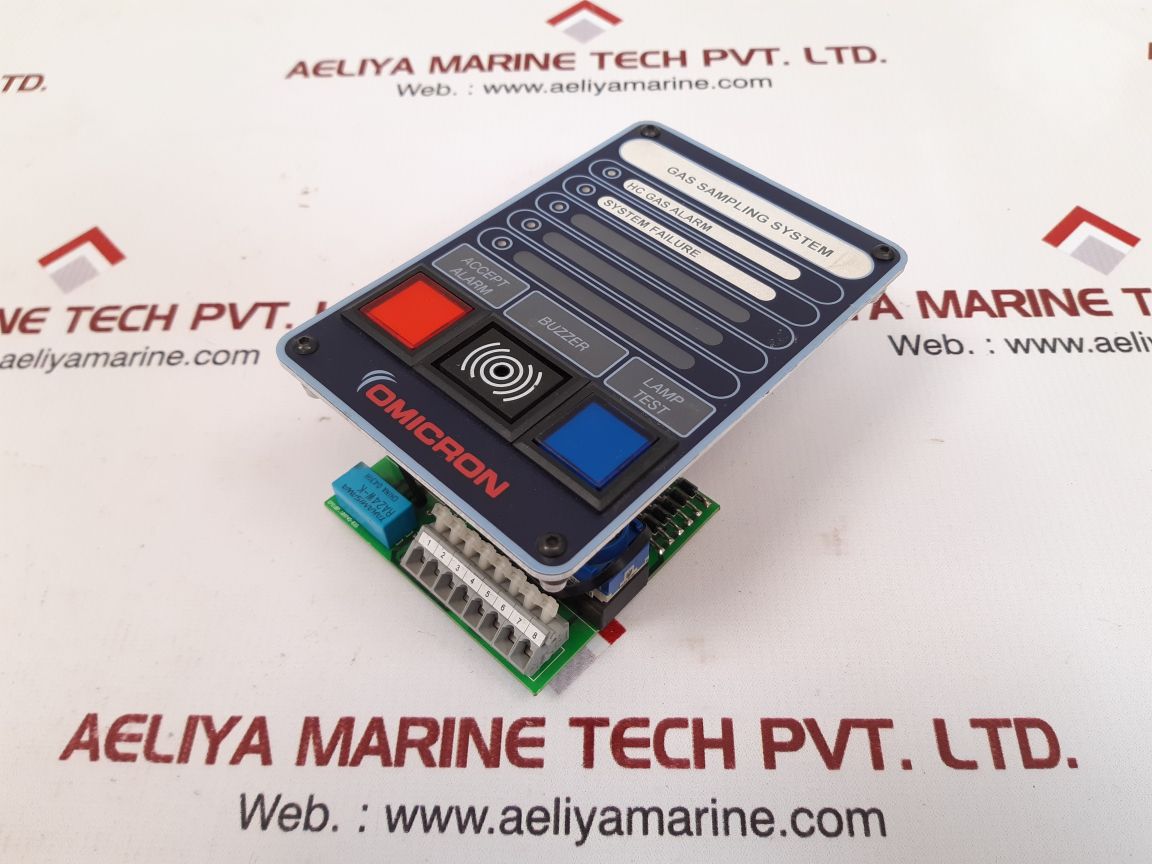 Omicron gas sampling system – Aeliya Marine Tech