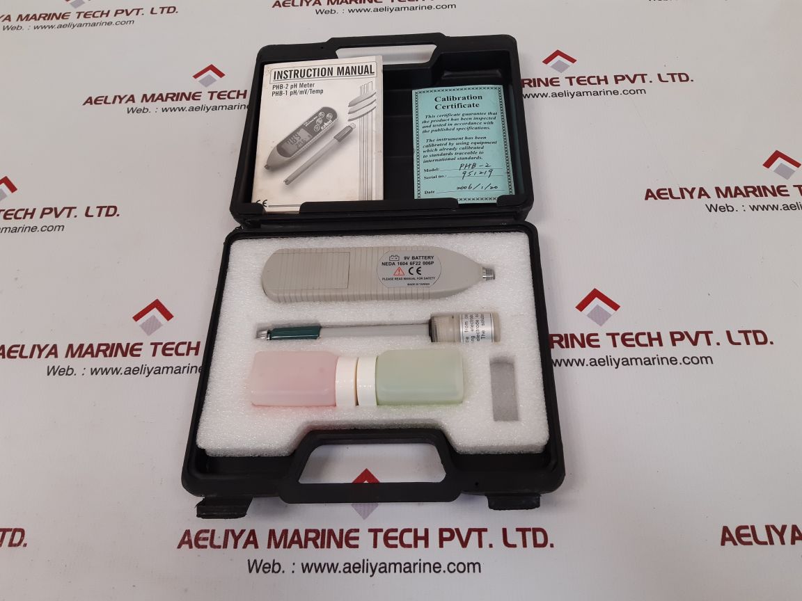 Ezdo phb-2 ph meter kit – Aeliya Marine Tech®
