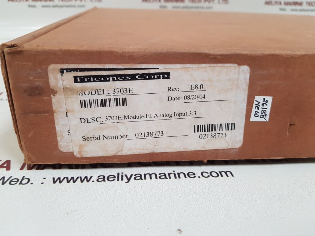 Triconex 3703e isolated analog input module – Aeliya Marine Tech