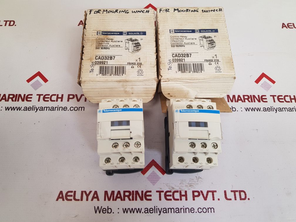 Telemecanique/schneider cad32b7 control relay – Aeliya Marine Tech