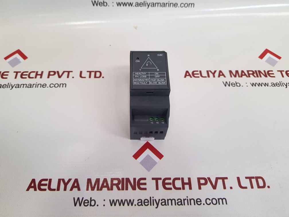 Gic ma51bc phase and voltage control relay – Aeliya Marine Tech