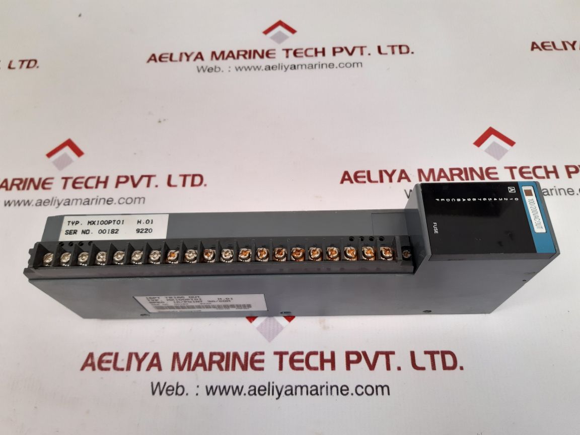 Yamatake-honeywell mx100pt01 relay output module – Aeliya Marine Tech®