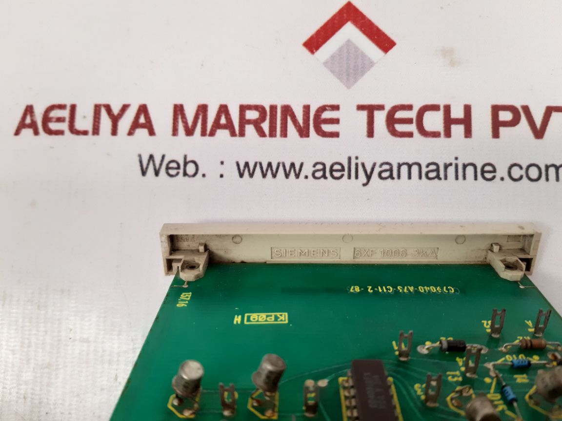 Siemens 6xf 1006-3ka pcb card – Aeliya Marine Tech