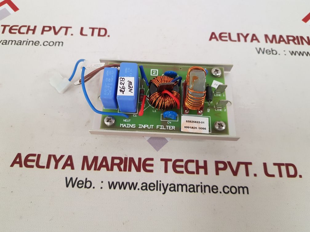 65825822-01 mains input filter – Aeliya Marine Tech