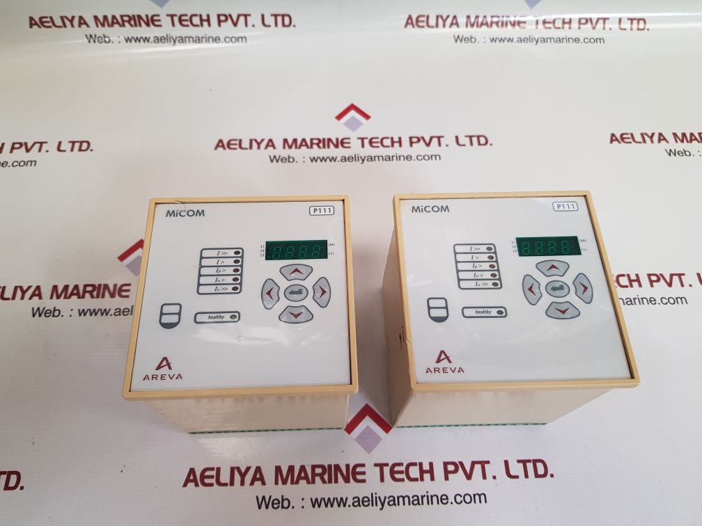 Areva Micom P111 Model L Current And Earth Fault Protection Relay ...