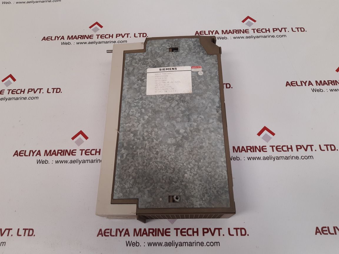 Siemens Simatic S5 Ps 7A/15A Modular Power Supply Stromversorgung Din ...