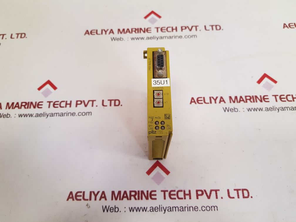 Pilz Pnoz Mc3P Profibus-dp Fieldbus Communication Module – Aeliya ...