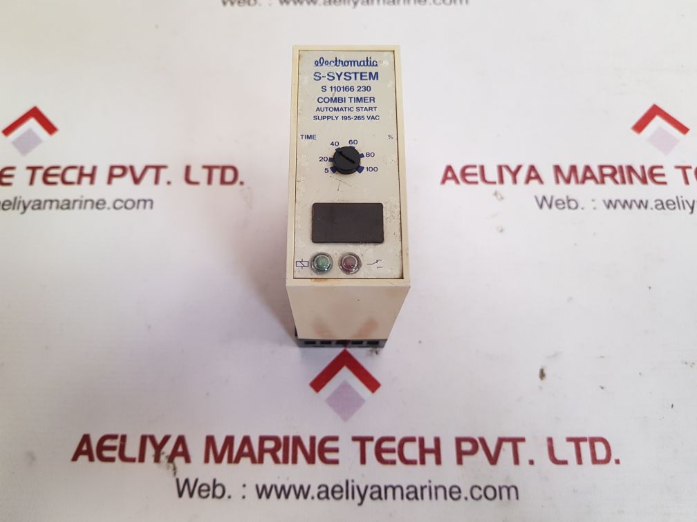 Electromatic S-system S110166 230 Combi Timer Automatic Start 195-265 ...