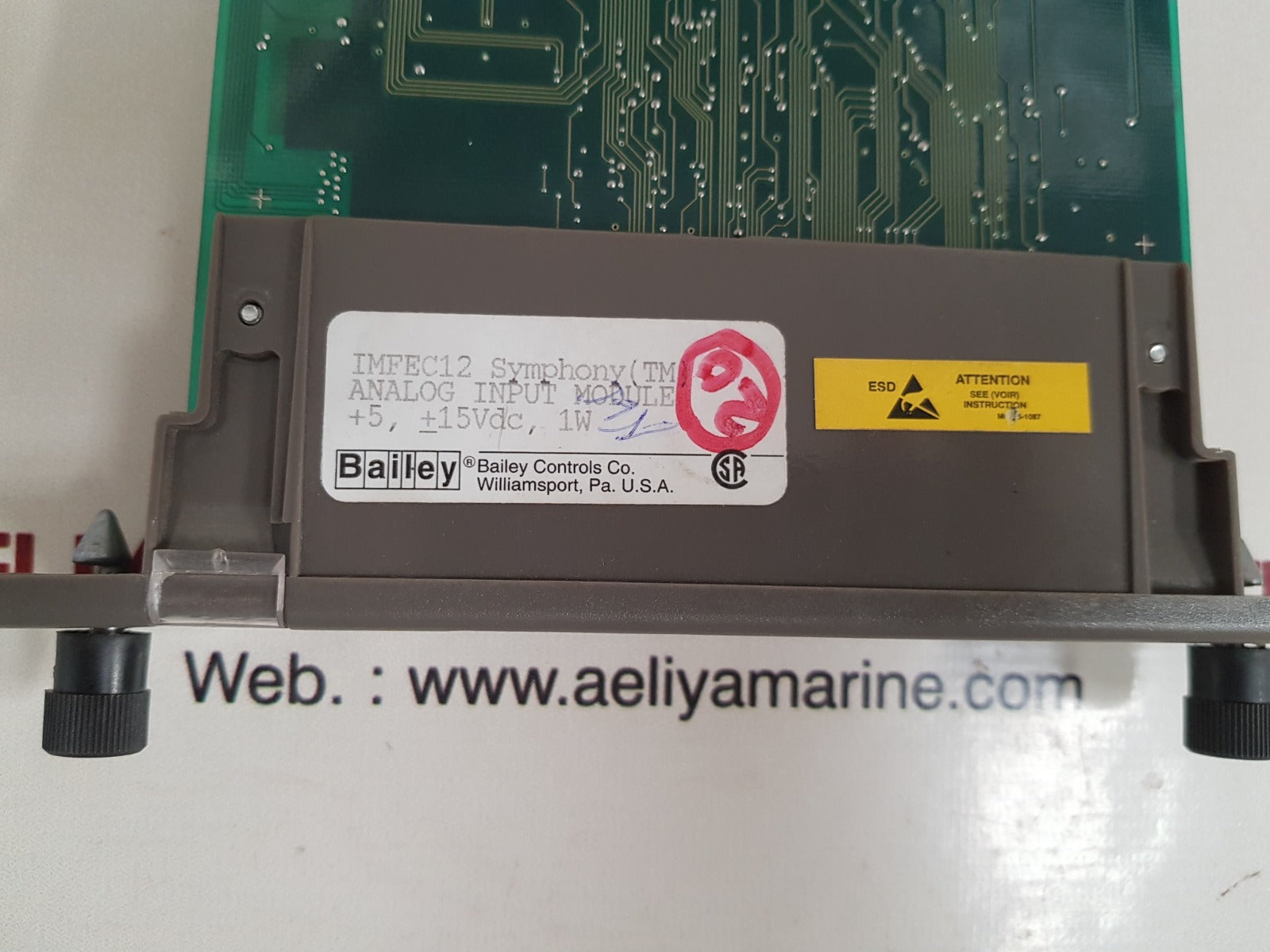 Abb bailey imfec12 symphony analog input module – Aeliya Marine Tech