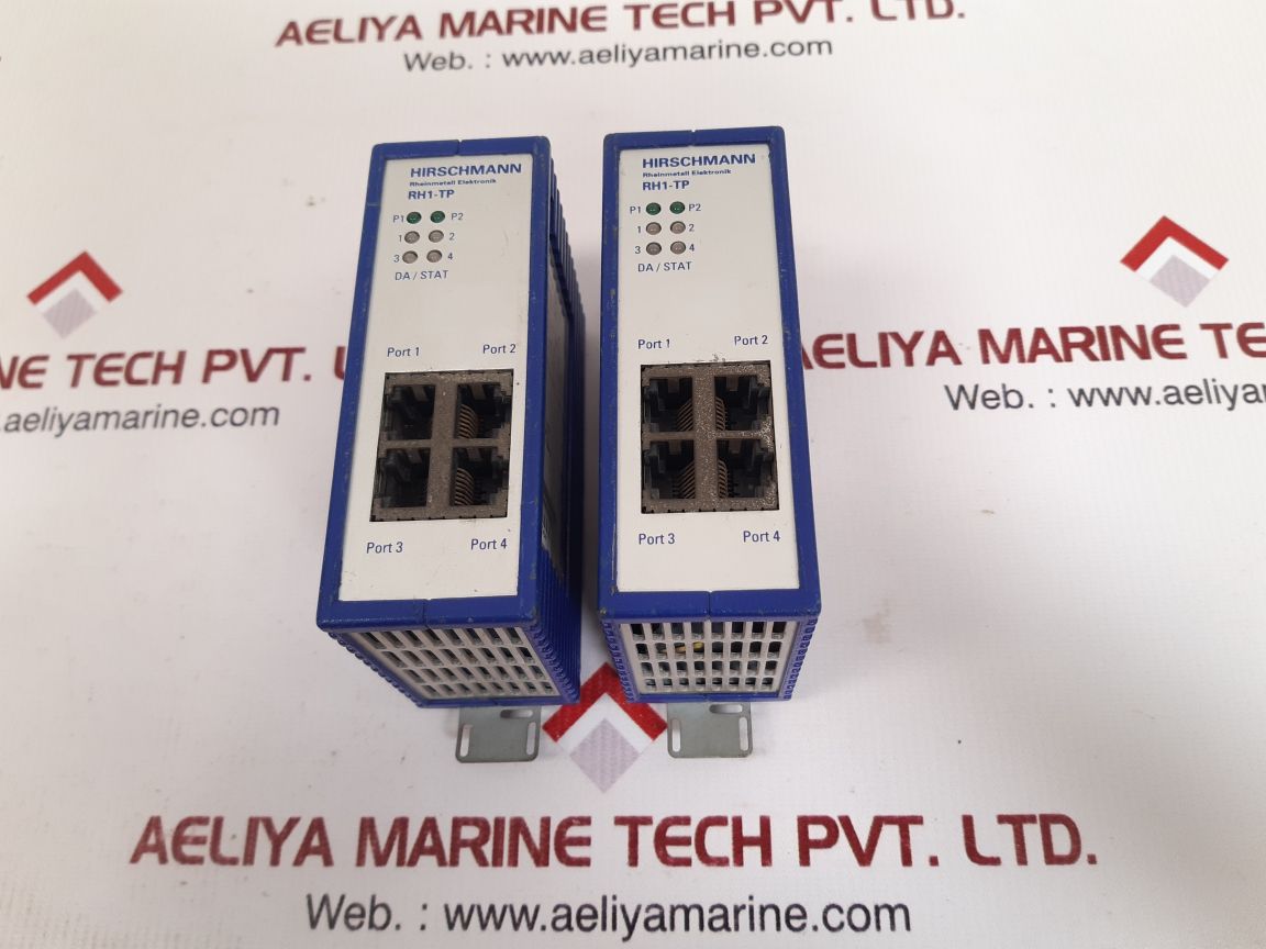 Hirschmann Industrial Switch Ethernet Rh1-tp Rail Hub Class 1 Div. 2 ...