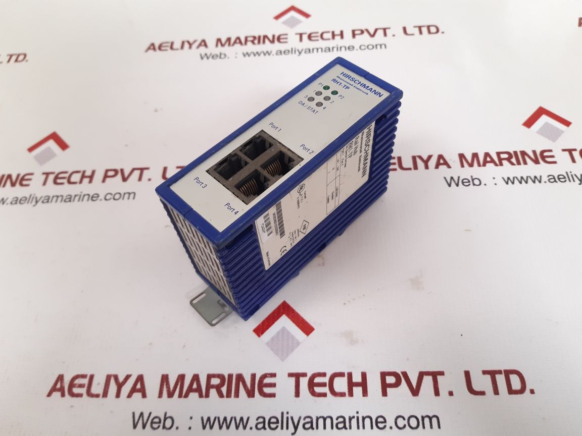 Hirschmann Industrial Switch Ethernet Rh1-tp Rail Hub Class 1 Div. 2 ...