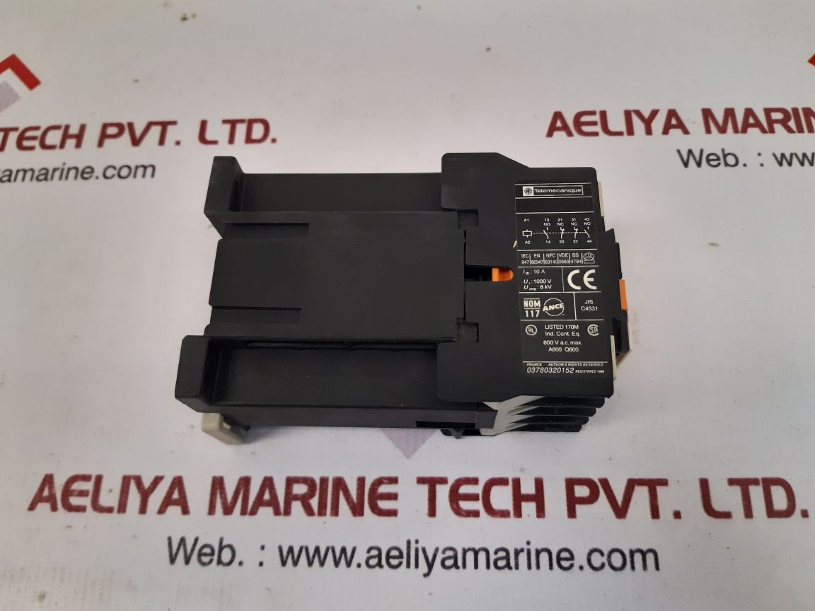 Telemecanique Ca3Dn22Bd Control Relay 600 Vac 10A 8Kv – Aeliya Marine Tech