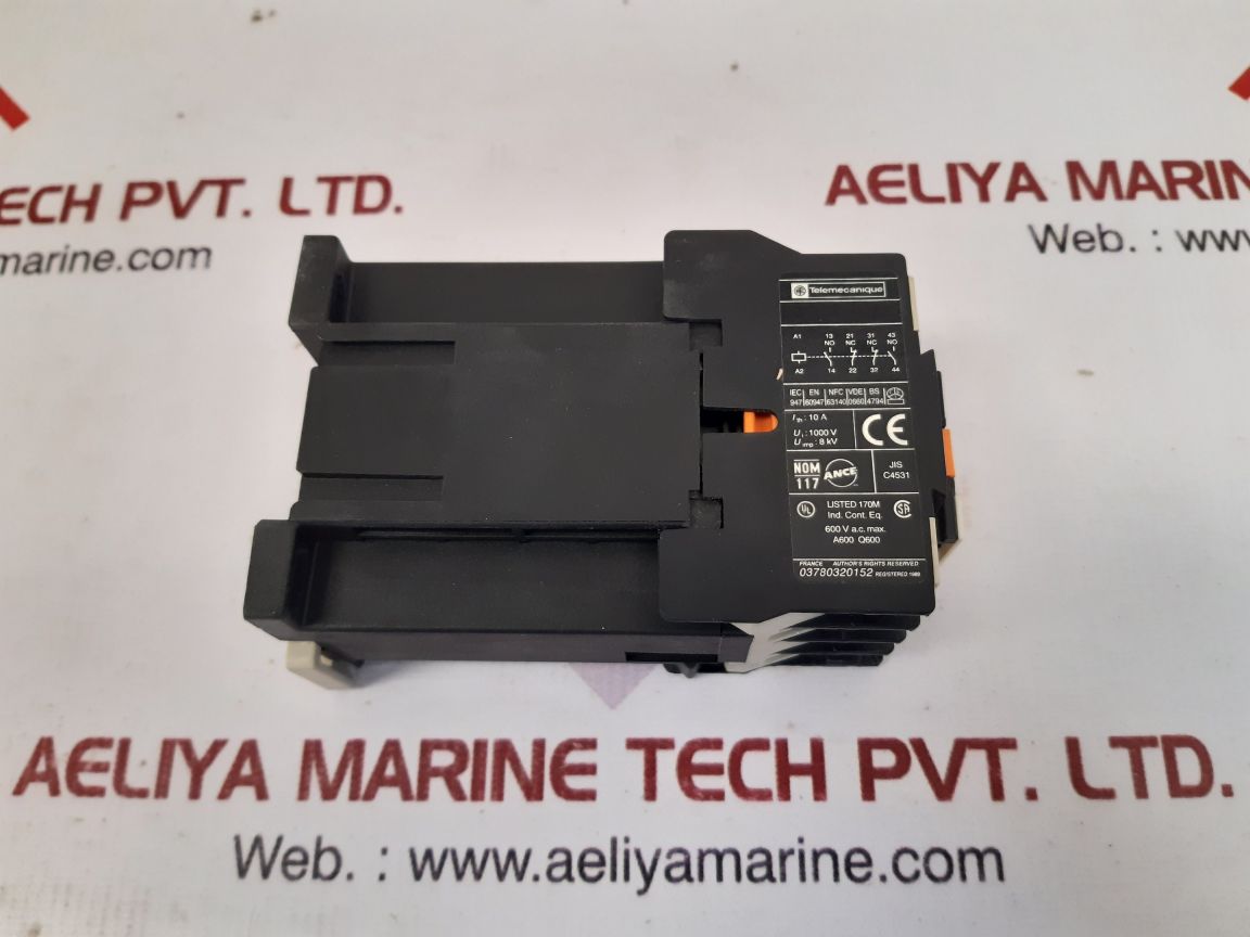 Telemecanique Ca3Dn22Bd Control Relay 600 Vac 10A 8Kv – Aeliya Marine Tech